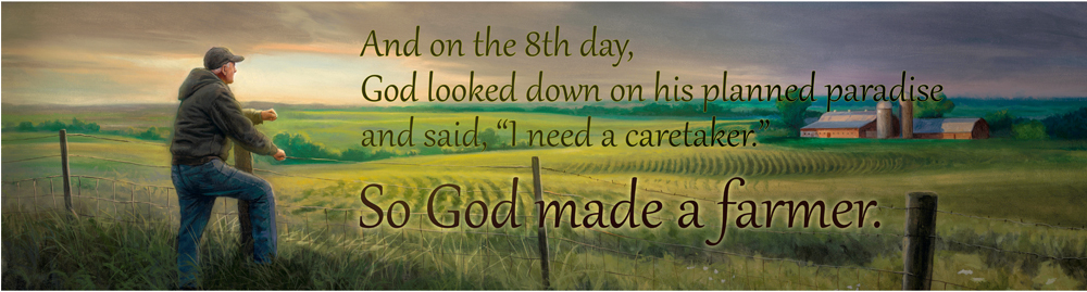 God Made A Farmer Paul Harvey So God Made A Farmer Sign, Father's Day